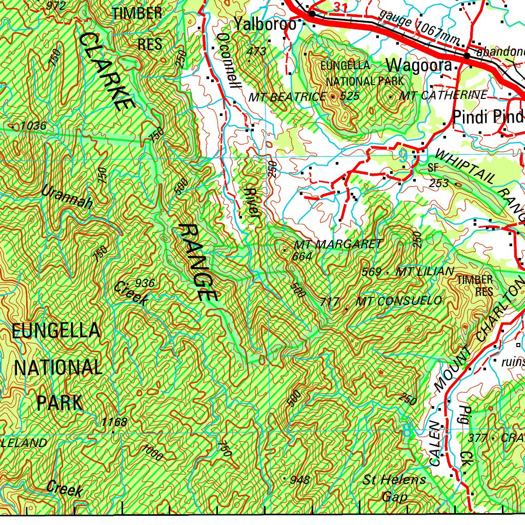 Proserpine - SF55-04 Map by Geoscience Australia | Avenza Maps