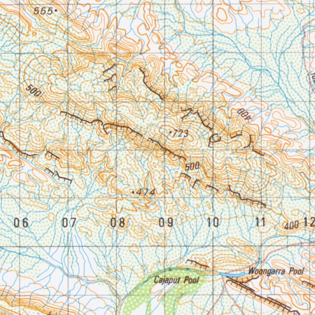Rocklea (2352) Map by Geoscience Australia | Avenza Maps