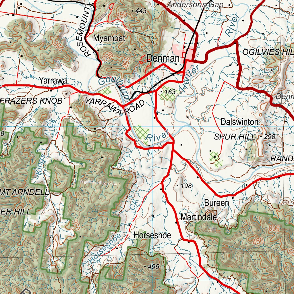 Singleton I5601 Map by Geoscience Australia | Avenza Maps