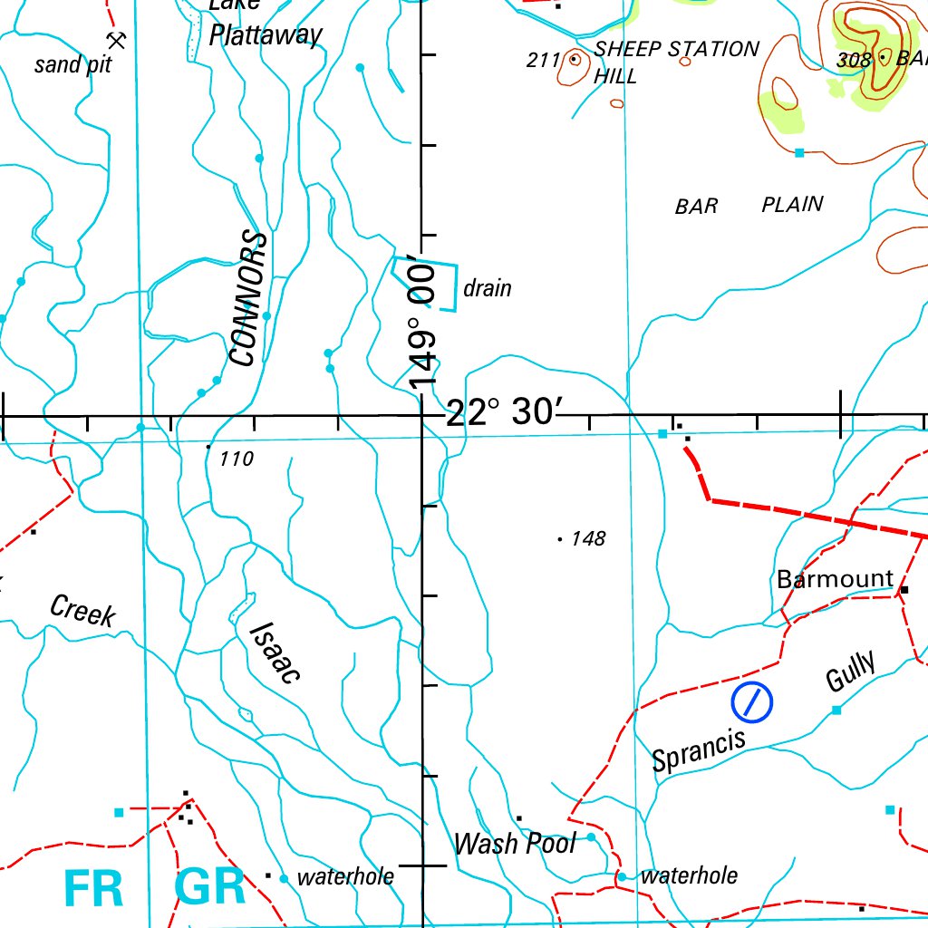 St. Lawrence SF55 - 12 Map by Geoscience Australia | Avenza Maps