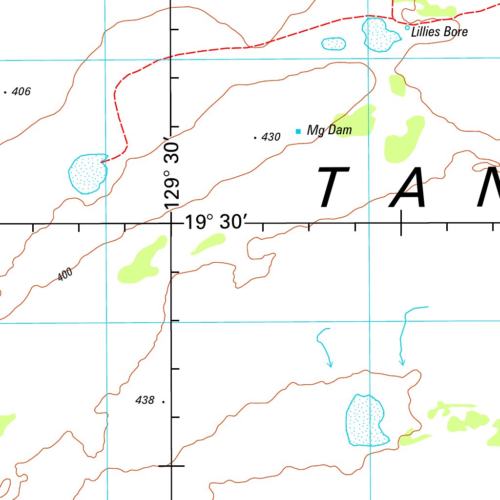 Tanami SE52 - 15 Map by Geoscience Australia | Avenza Maps
