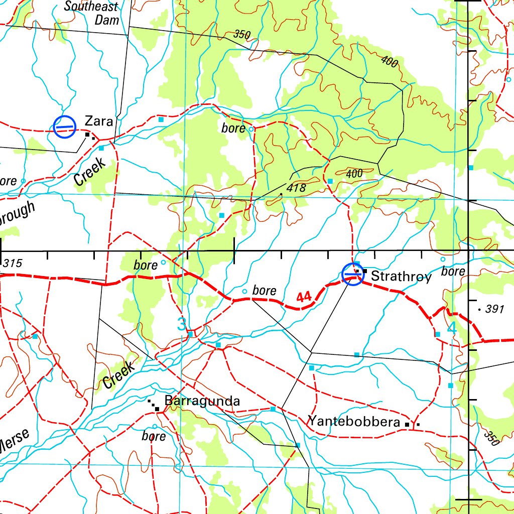 Tangorin SF55 - 05 Map by Geoscience Australia | Avenza Maps
