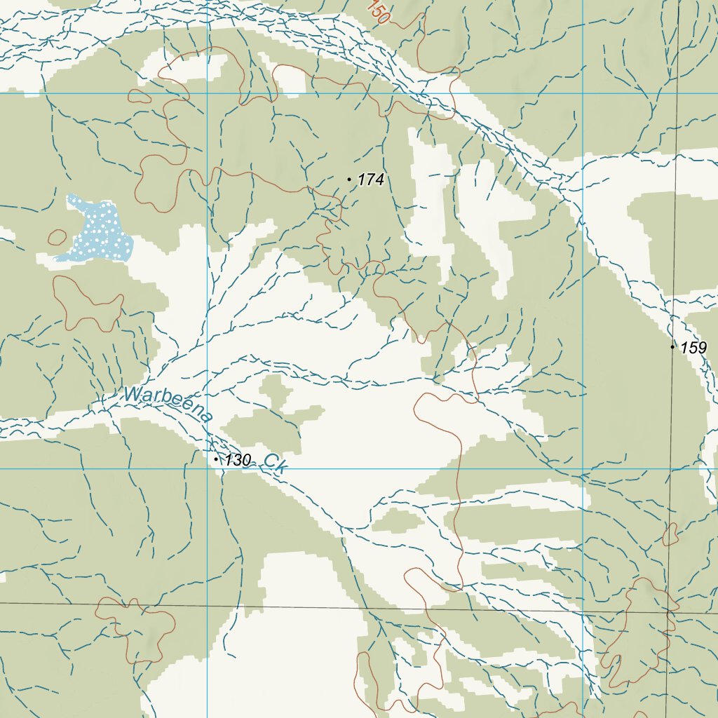 Thargomindah G5416 Map by Geoscience Australia | Avenza Maps