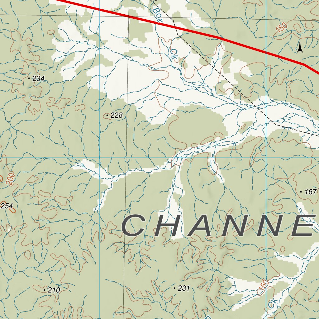 Thargomindah G5416 Map by Geoscience Australia | Avenza Maps