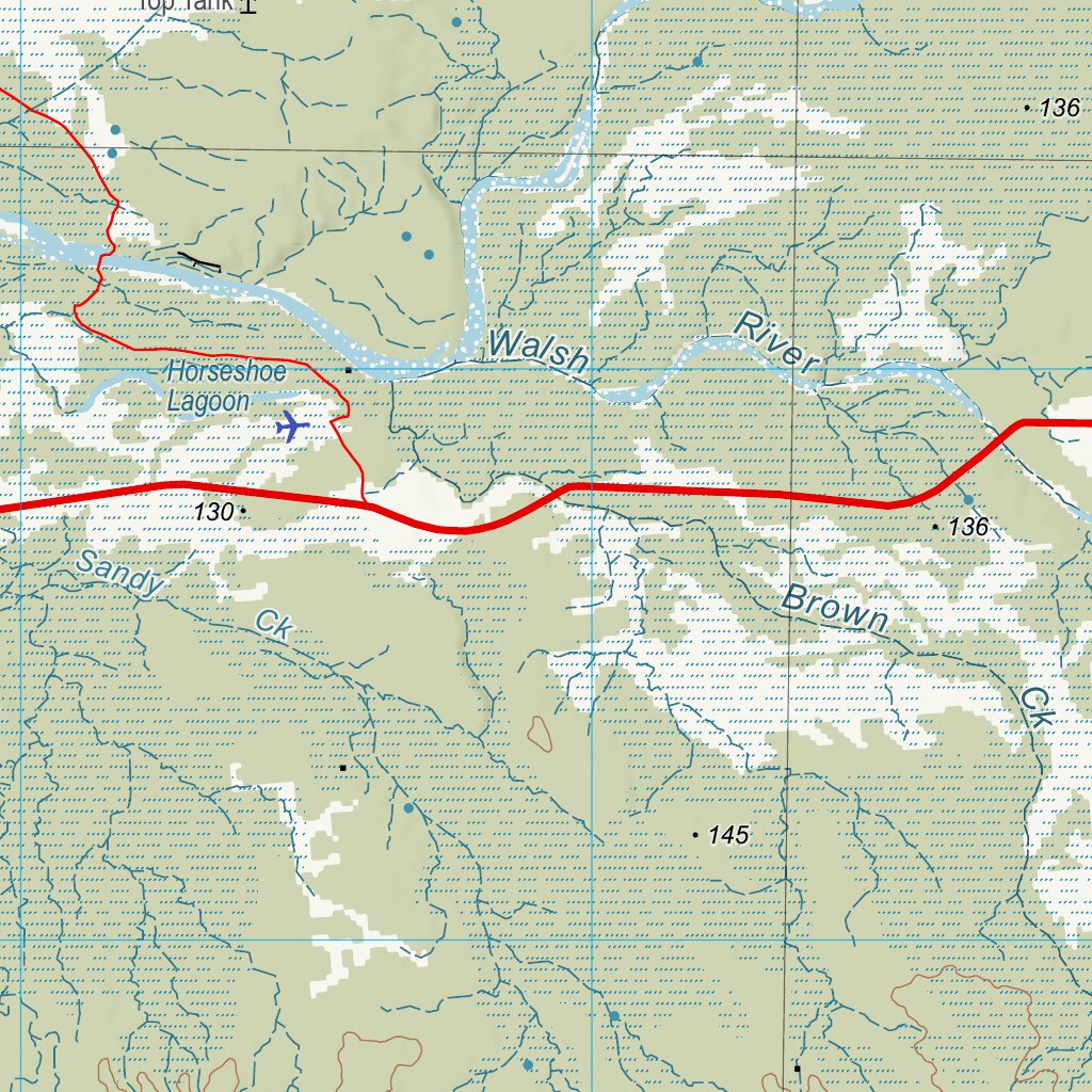 Walsh E5404 Map by Geoscience Australia | Avenza Maps