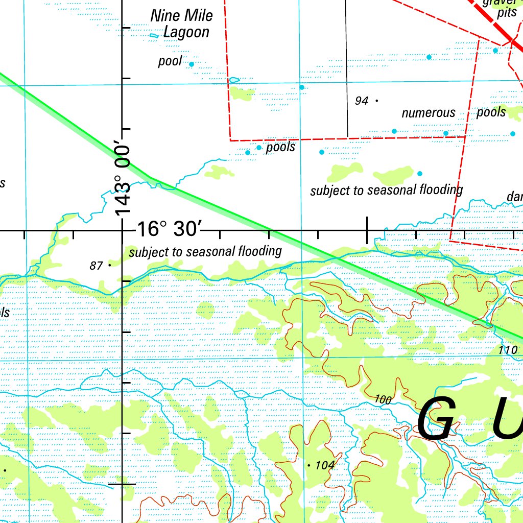 Walsh SE54 - 04 Map by Geoscience Australia | Avenza Maps