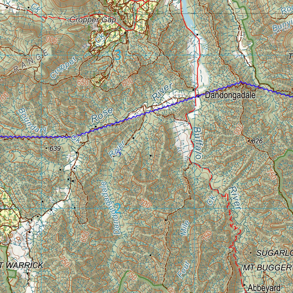 Wangaratta J5502 Map by Geoscience Australia | Avenza Maps