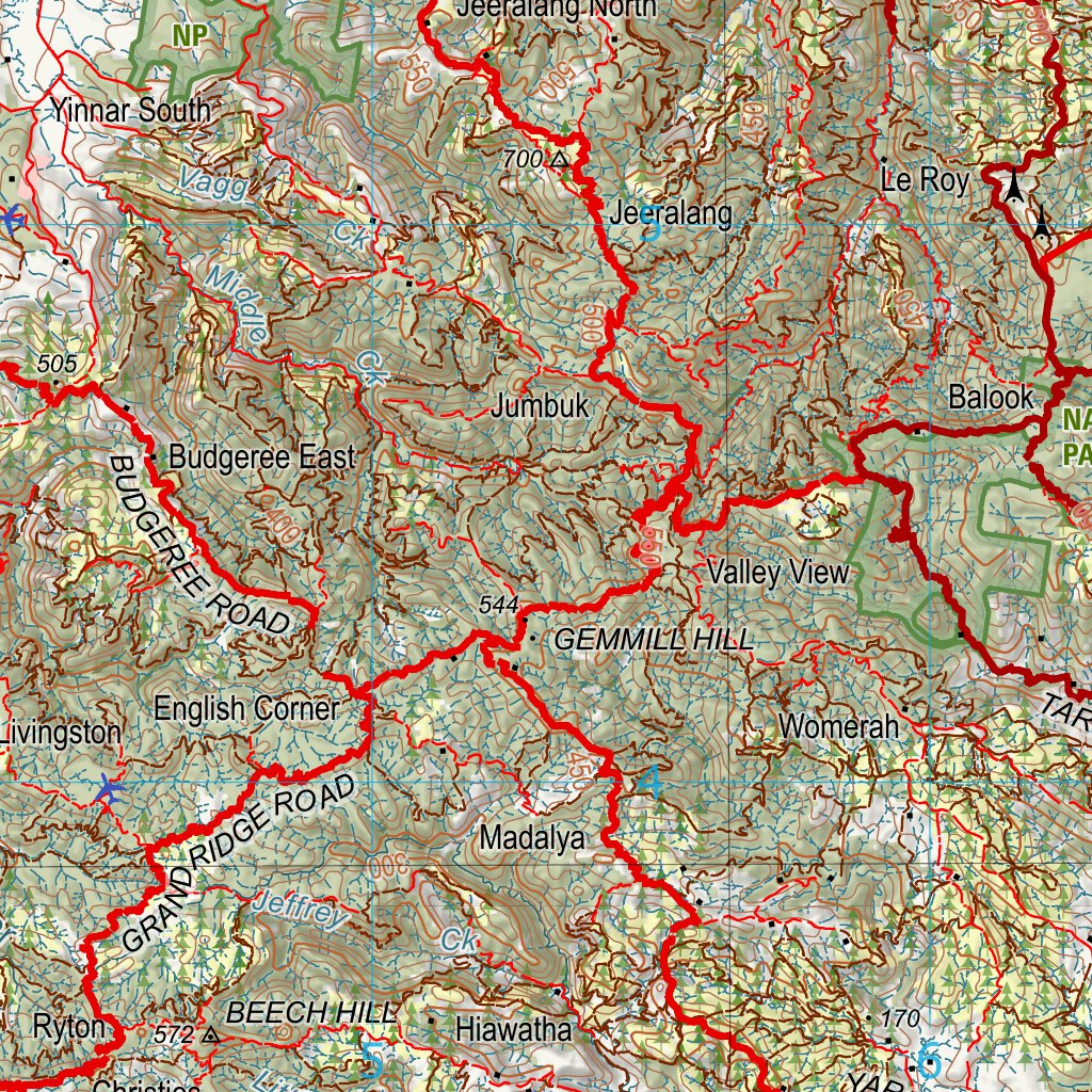 Warragul Special J5510 Map by Geoscience Australia | Avenza Maps