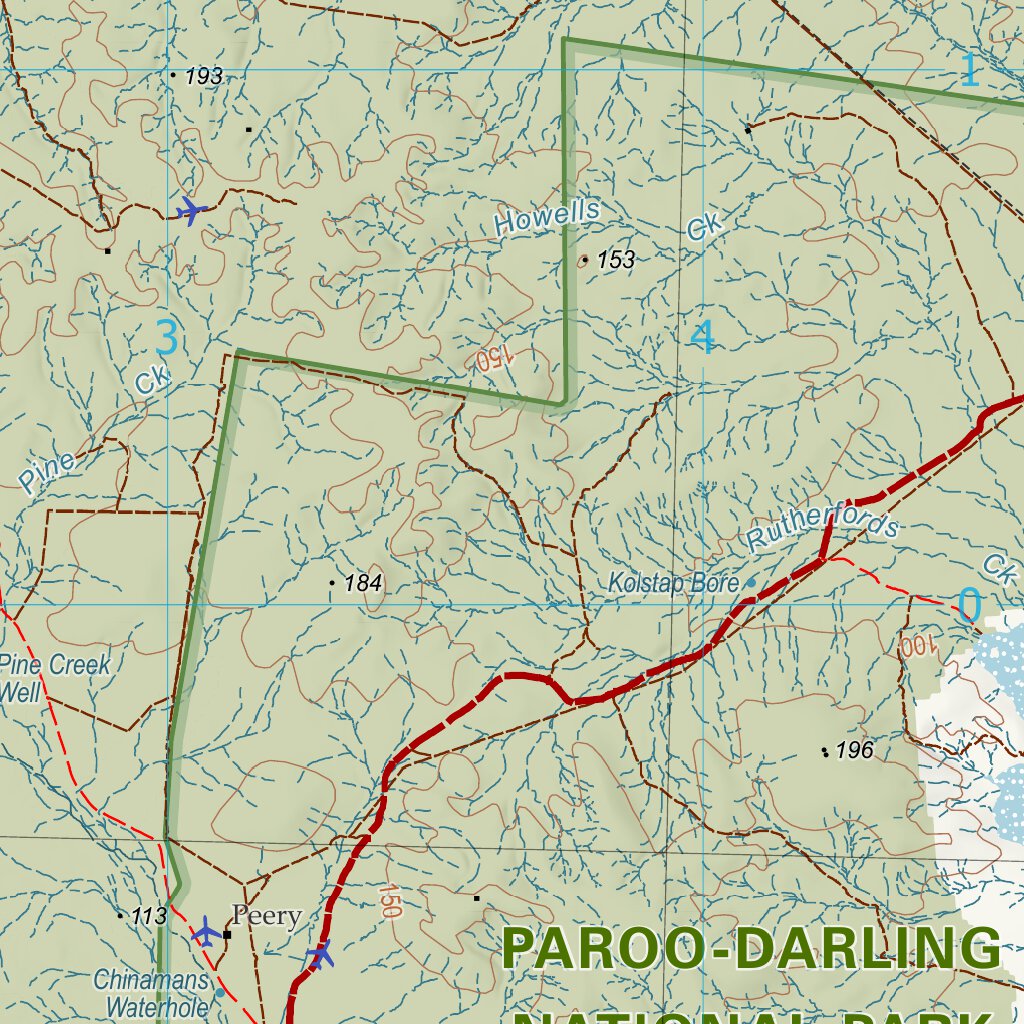 White Cliffs H5412 Map by Geoscience Australia | Avenza Maps