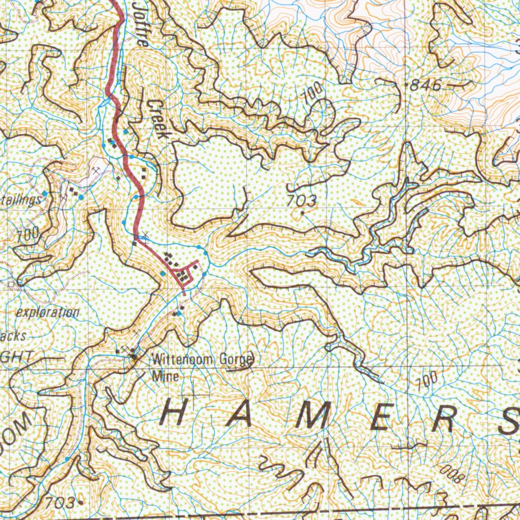 Wittenoom (2553) Map by Geoscience Australia | Avenza Maps