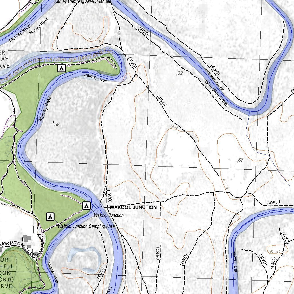 Getlost Map 7528-2 WINDOMAL Victoria Topographic Map V16b 1:25,000 by ...