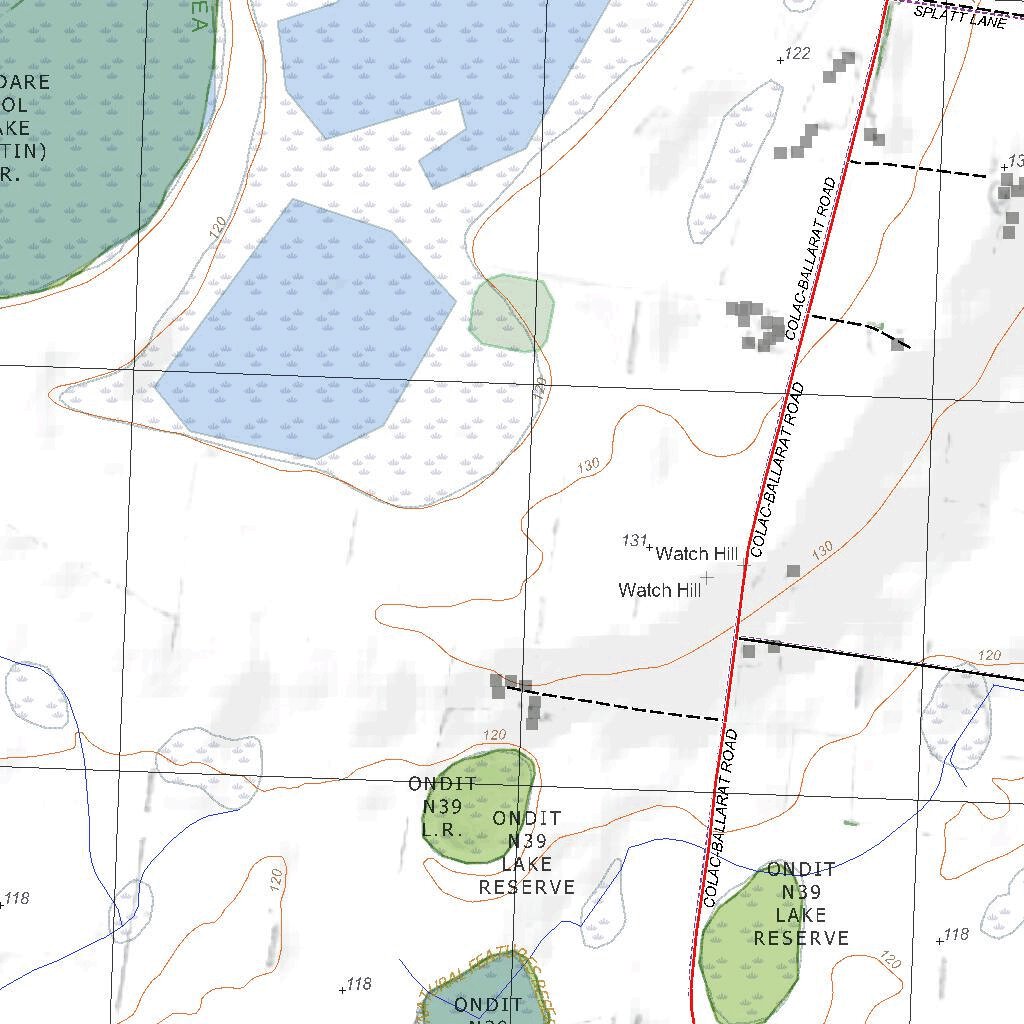 Getlost Map 7621-4 BEEAC Victoria Topographic Map V16b 1:25,000 by ...