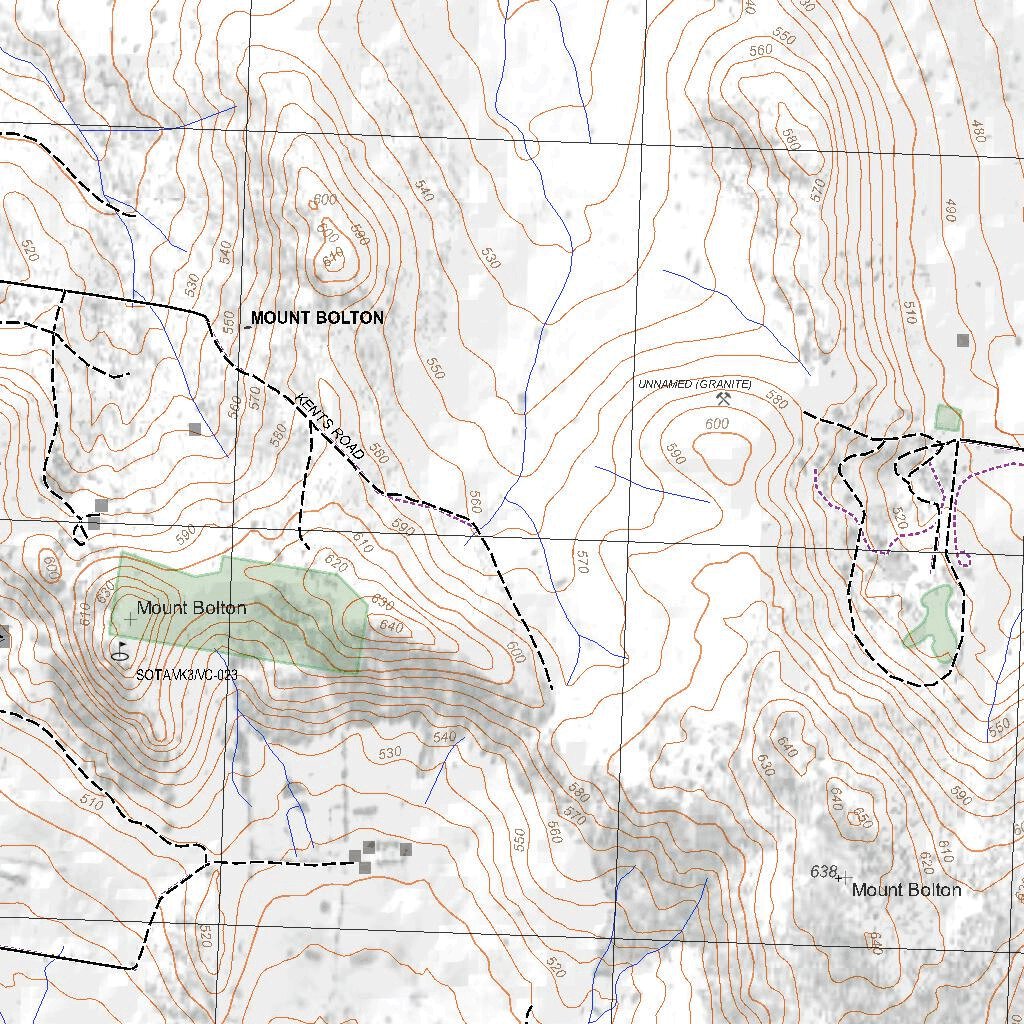 Getlost Map 7623-3 WAUBRA Victoria Topographic Map V16b 1:25,000 by ...