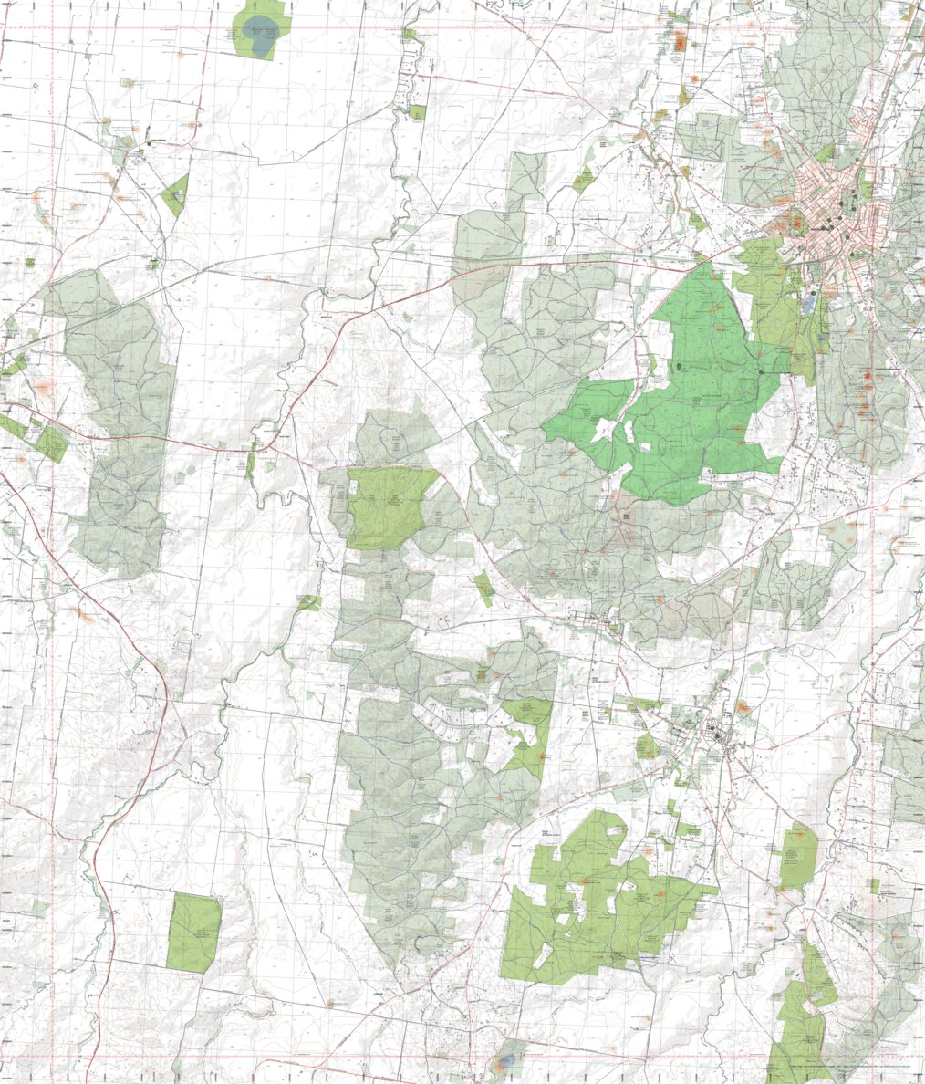 Getlost Map 7623-4 MARYBOROUGH Victoria Topographic Map V16b 1:25,000 ...