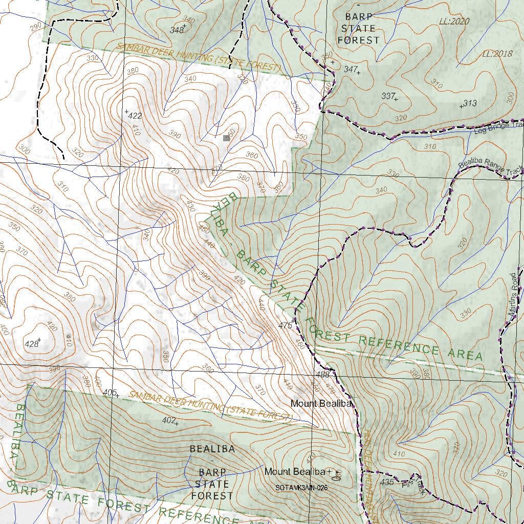 Getlost Map 7624-3 DUNOLLY Victoria Topographic Map V16b 1:25,000 by Getlost Maps | Avenza Maps