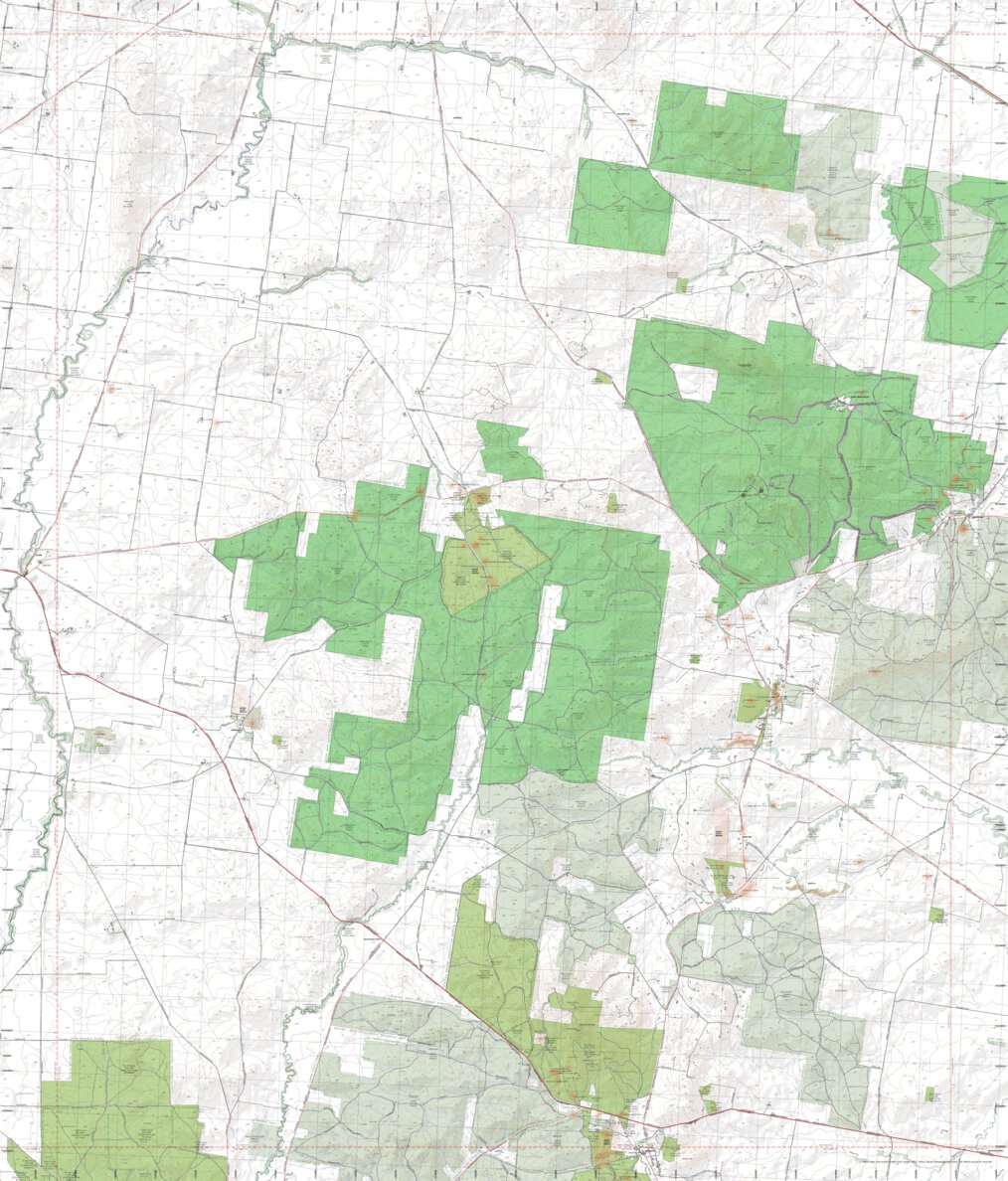Getlost Map 7624-4 RHEOLA Victoria Topographic Map V16b 1:25,000 by ...