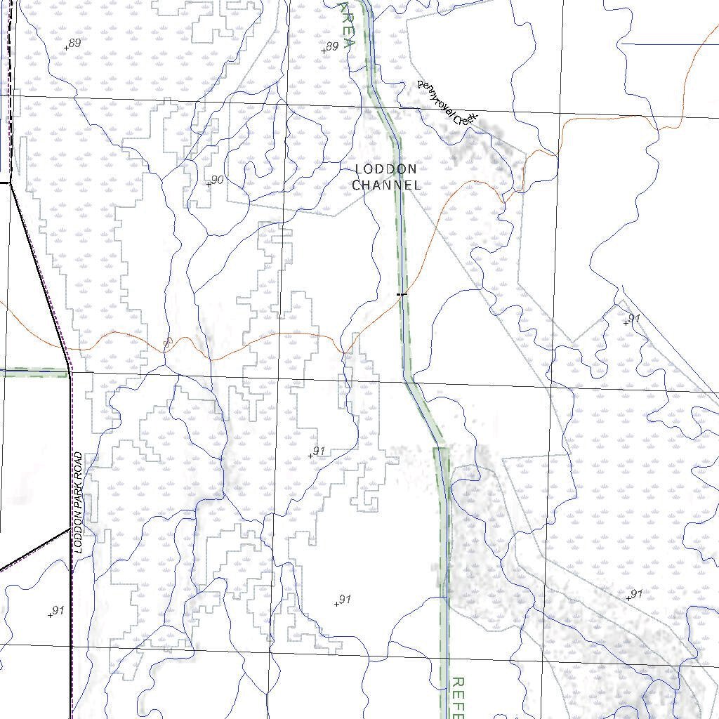 Getlost Map 7625-1 DURHAM OX Victoria Topographic Map V16b 1:25,000 by ...