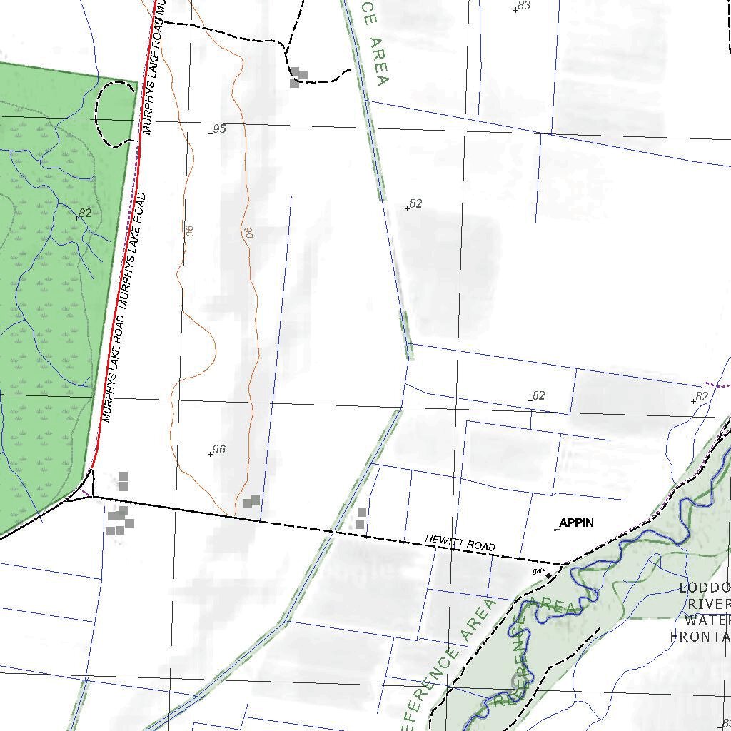 Getlost Map 7626-2 TRAGOWEL Victoria Topographic Map V16b 1:25,000 by ...