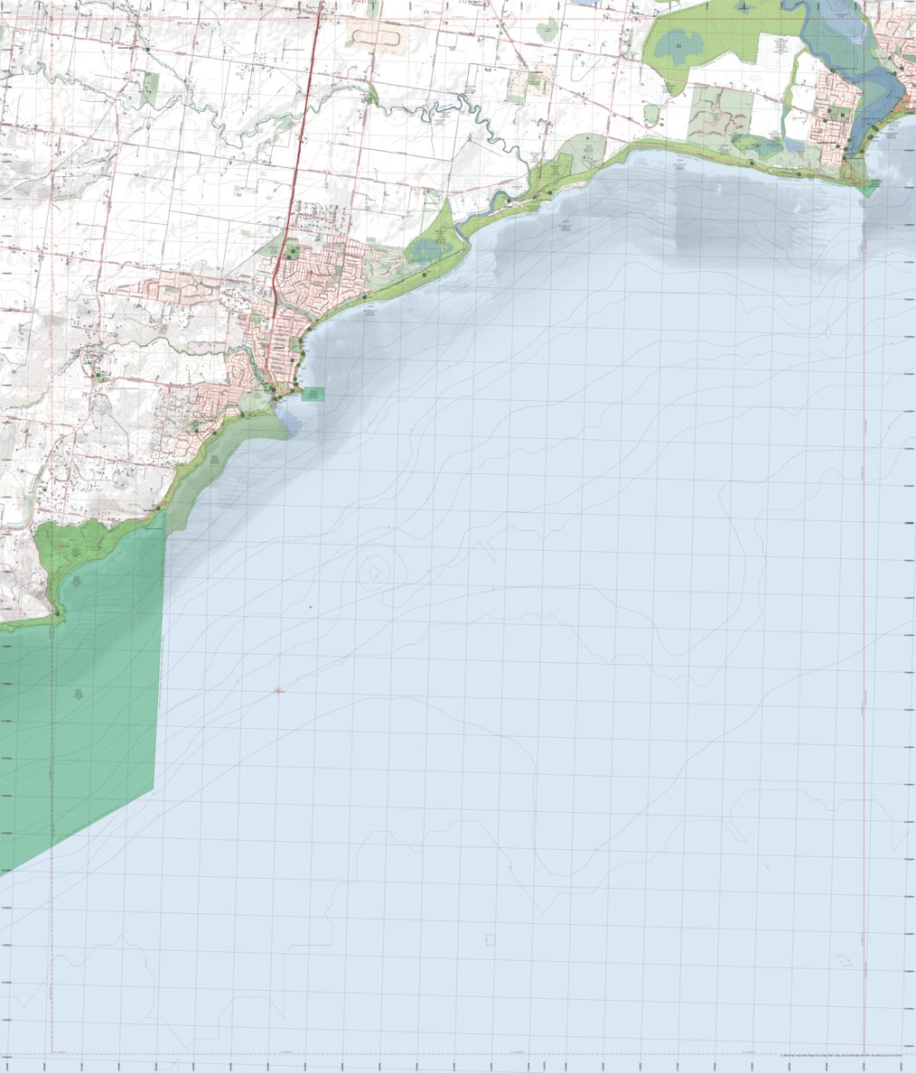 Getlost Map 7721-2 TORQUAY Victoria Topographic Map V16b 1:25,000 by ...
