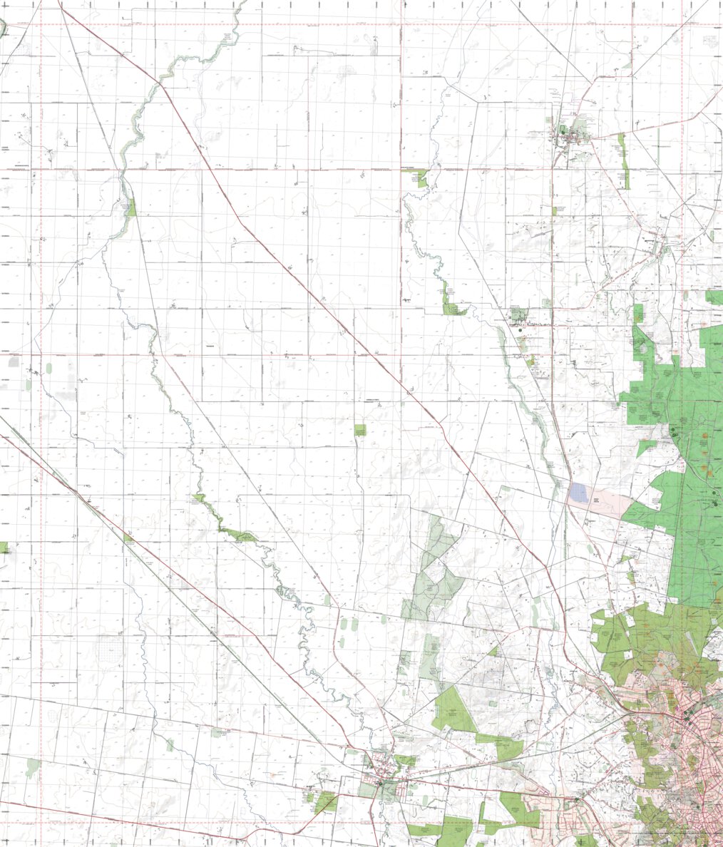 Getlost Map 7724-4 RAYWOOD Victoria Topographic Map V16b 1:25,000 by ...