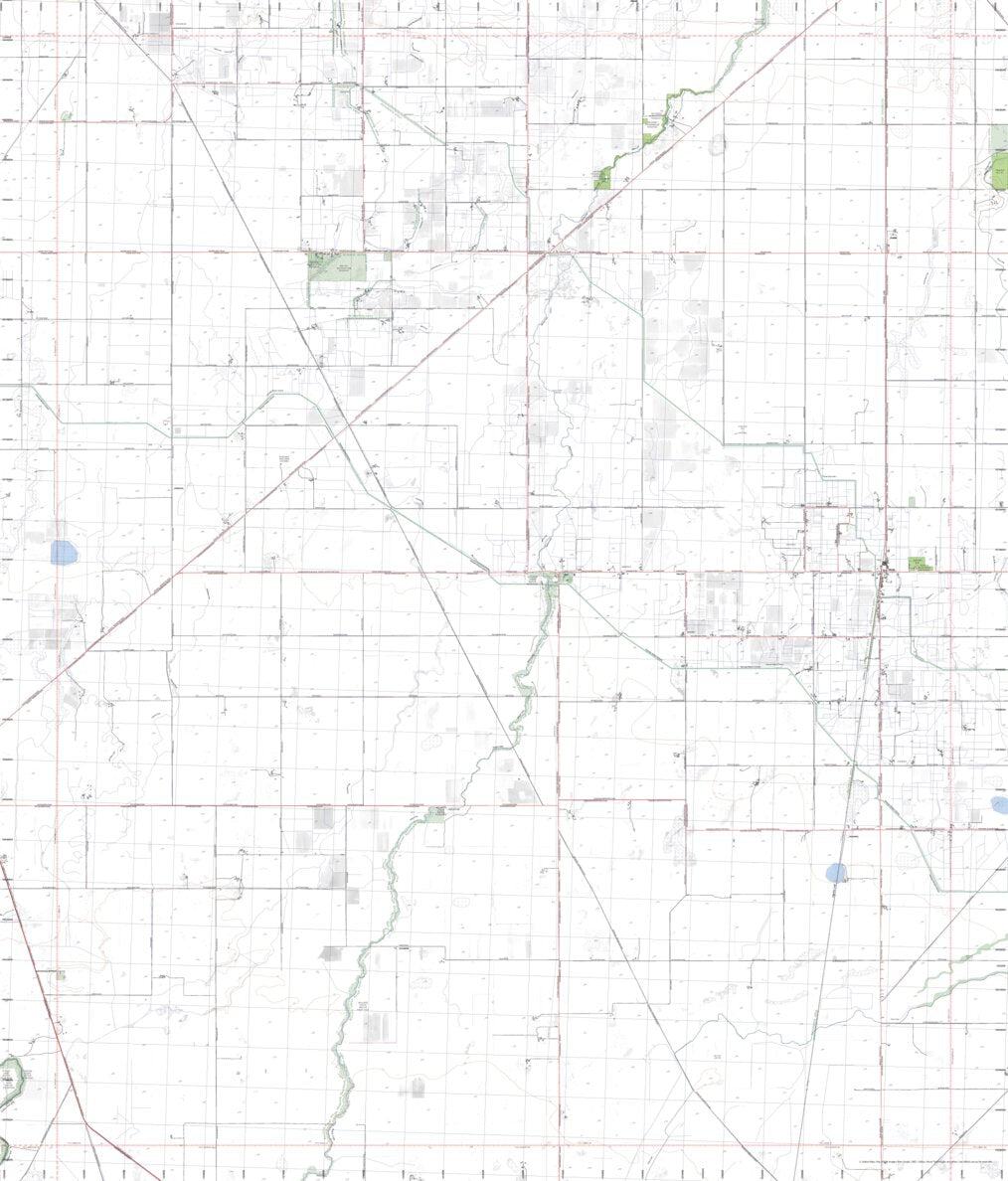 Getlost Map 7725-3 DINGEE Victoria Topographic Map V16b 1:25,000 by ...