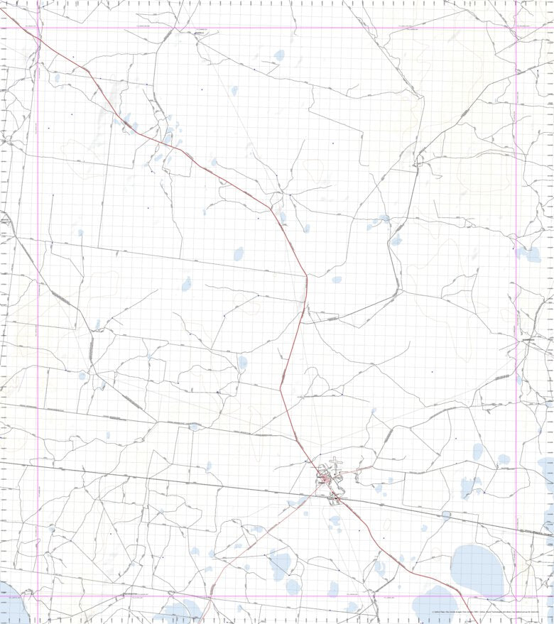 Getlost Map 7732 IVANHOE NSW Topographic Map V15 1:75,000 by Getlost ...