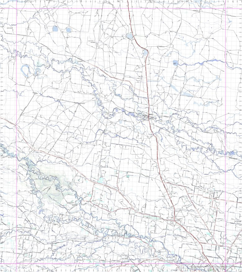 Getlost Map 7827 WANGANELLA NSW Topographic Map V15 1:75,000 by Getlost ...
