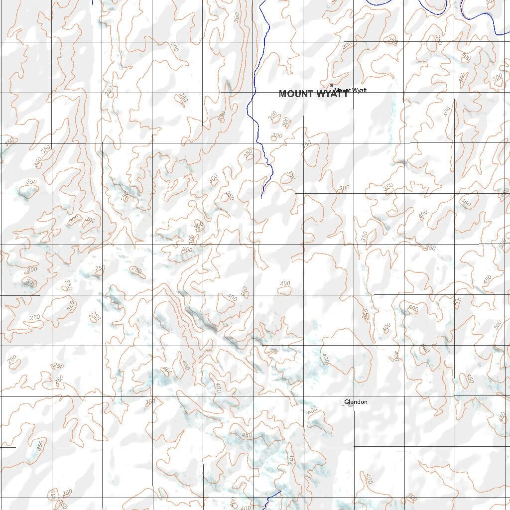 Getlost Map 8356 GLENDON Qld Topographic Map V15 1:75,000 by Getlost ...