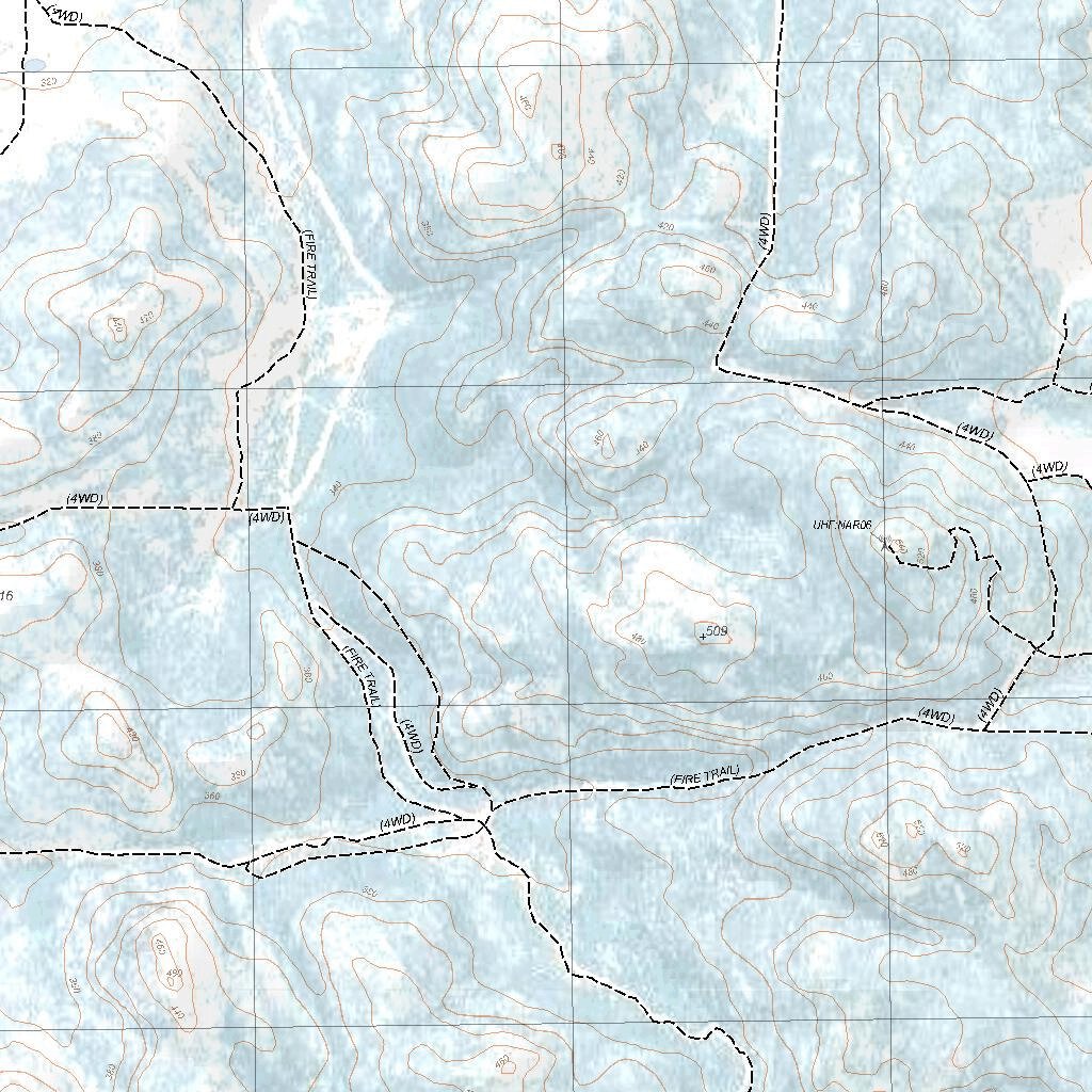 Getlost Map 8533-S Sappa Bulga NSW Topographic Map V15 1:25,000 by ...