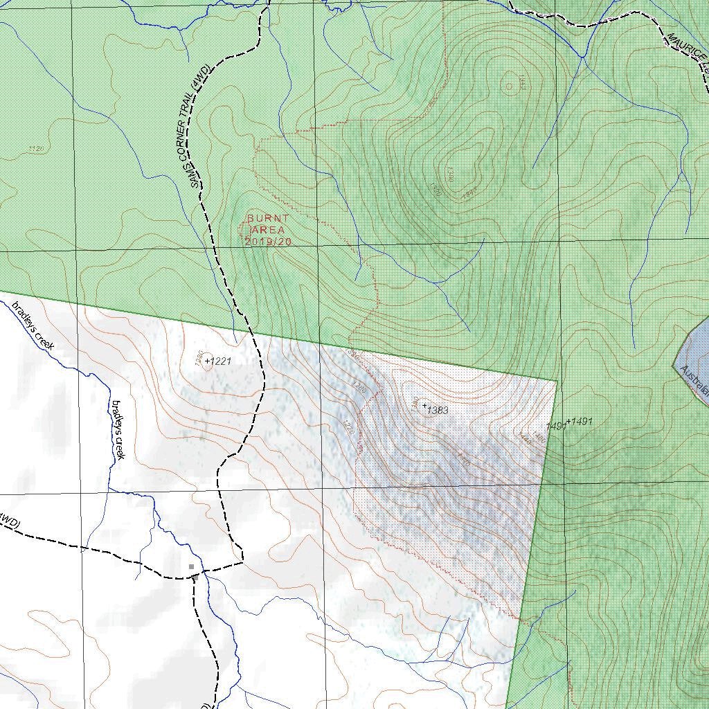 Getlost Map 8626-2N Yaouk NSW Topographic Map V15 1:25,000 by Getlost ...