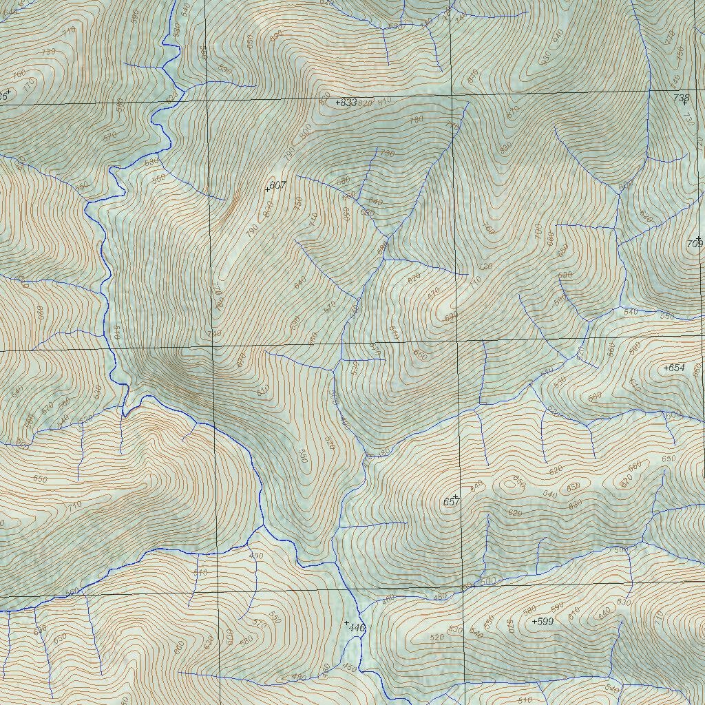 Getlost Map 8723-4S Mount Tennyson NSW Topographic Map V15 1:25,000 by ...