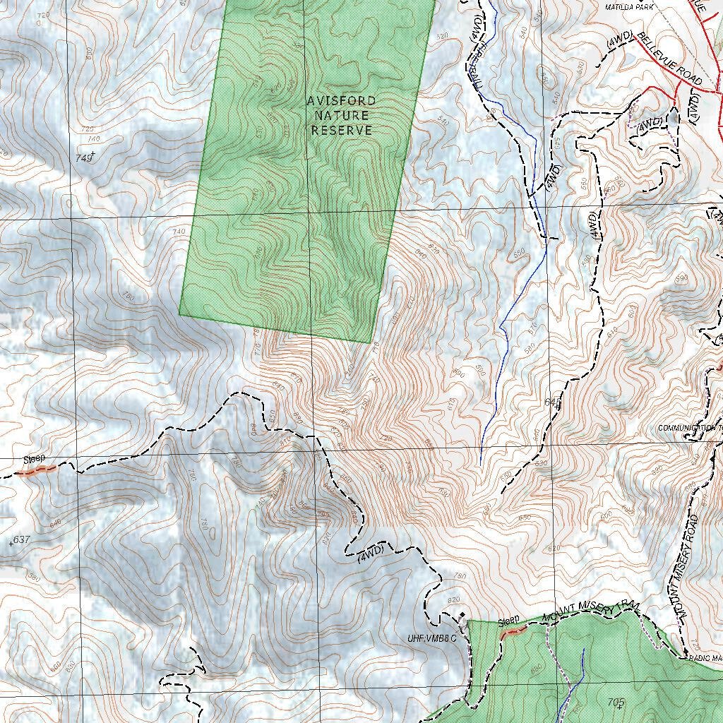 Getlost Map 8832-4N Mudgee NSW Topographic Map V15 1:25,000 by Getlost ...