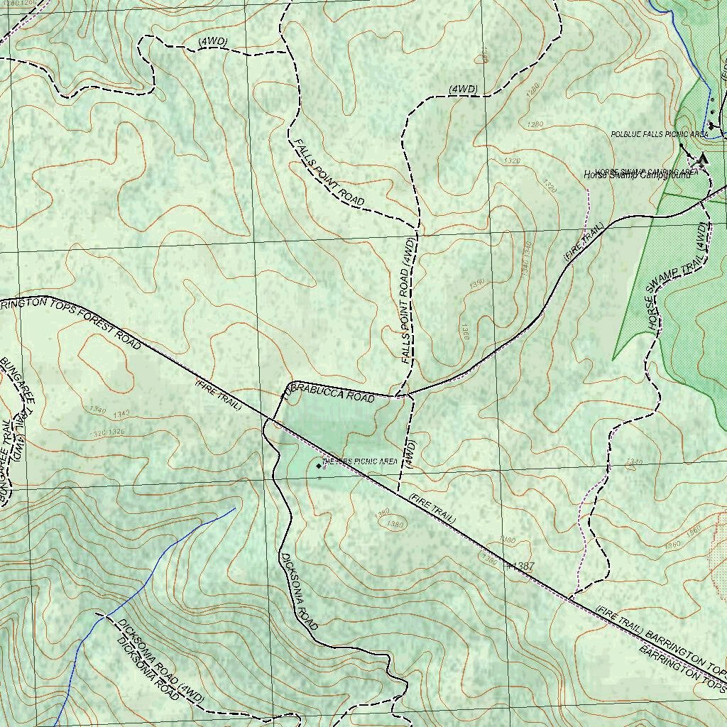 Getlost Map 9134-2S Moonan Brook NSW Topographic Map V15 1:25,000 by ...