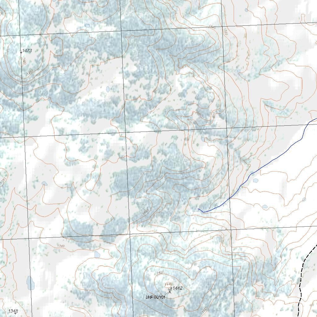 Getlost Map 9237-1S Bald Blair NSW Topographic Map V15 1:25,000 by ...