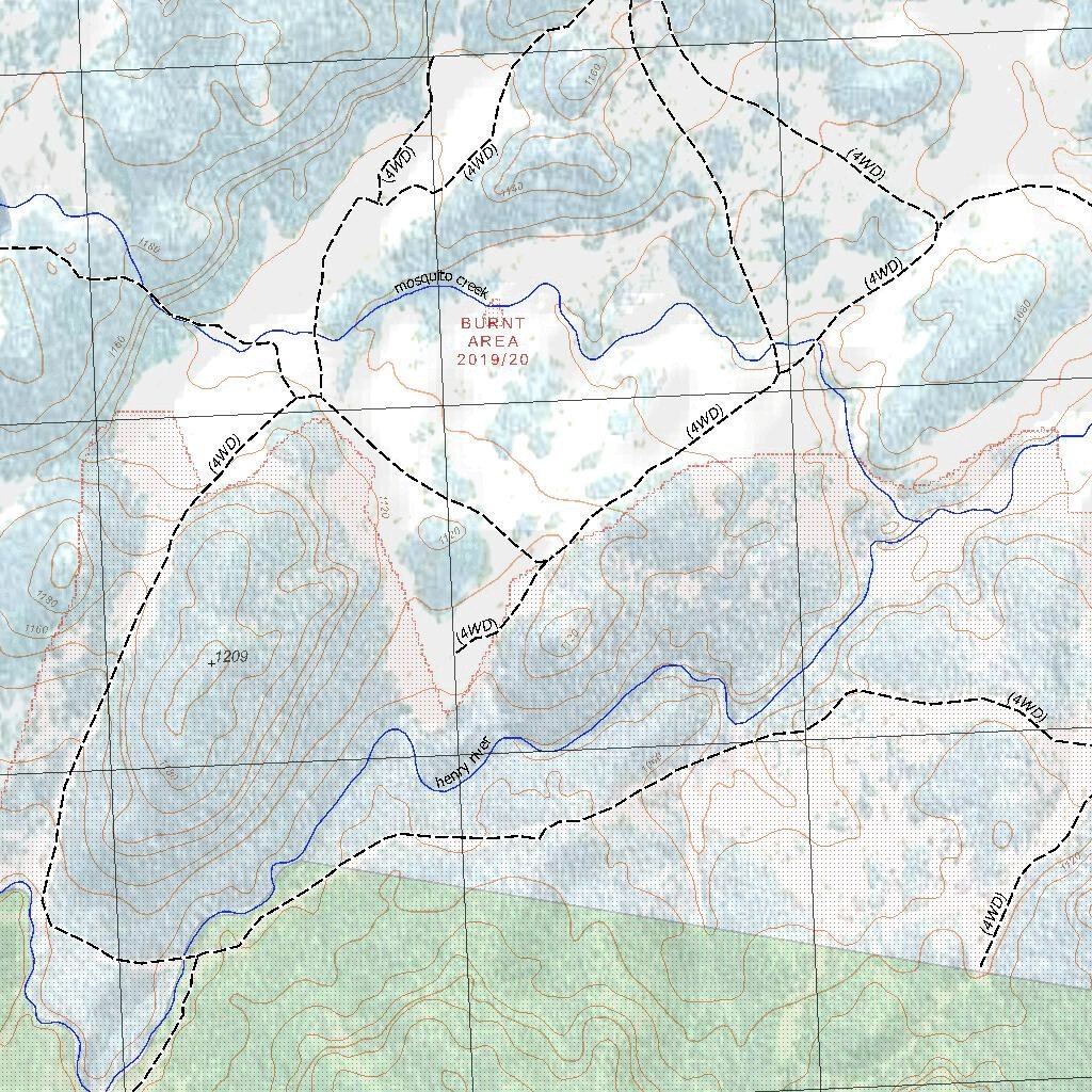 Getlost Map 9238-2S Mount Slow NSW Topographic Map V15 1:25,000 by ...