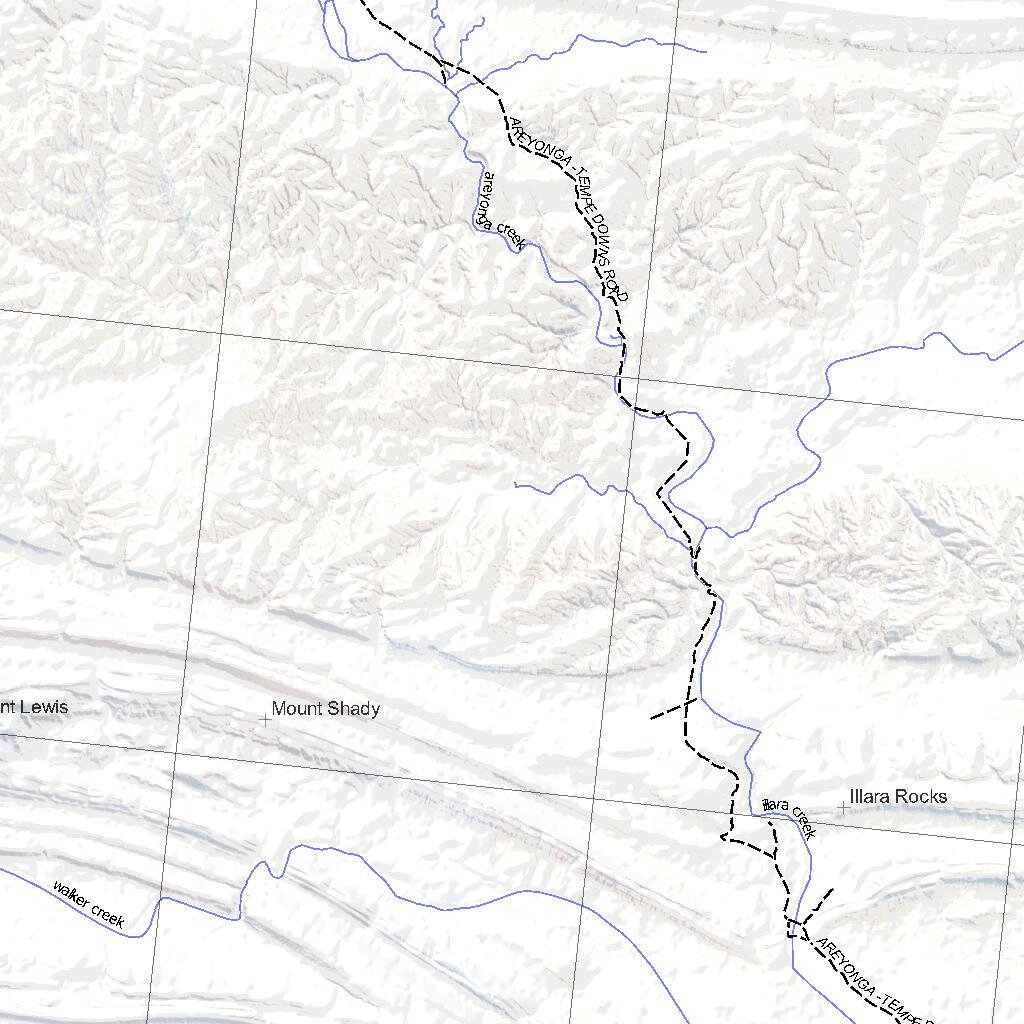Getlost Map SG5301 HENBURY Australia Touring Map V15 1:250,000 by ...