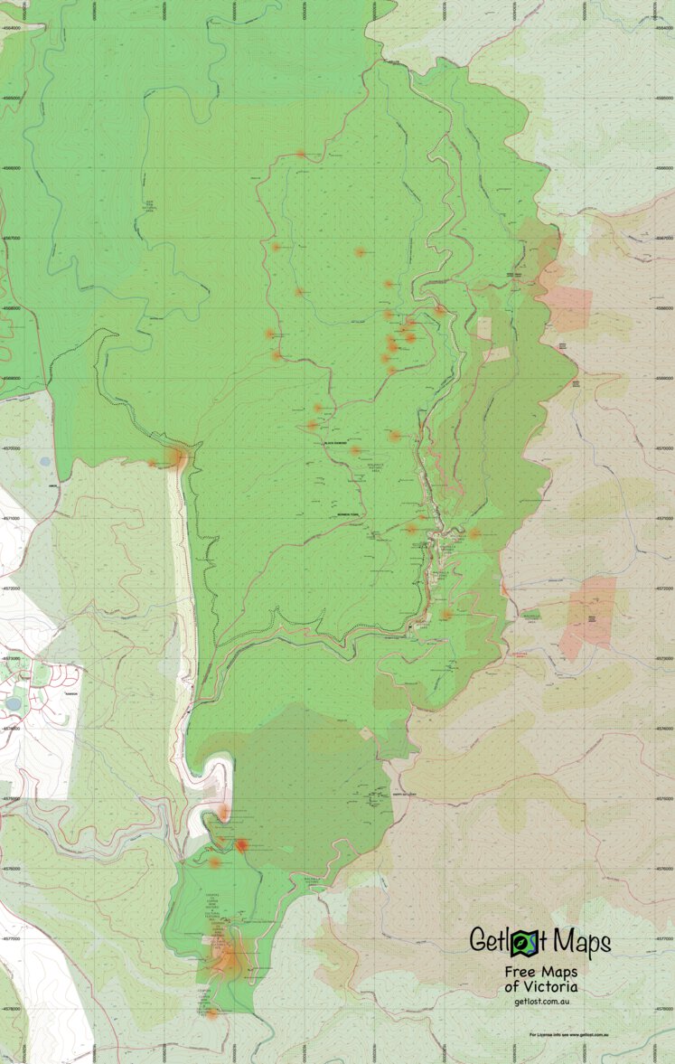 Getlost Map Walhalla (Special) Topographic Map by Getlost Maps | Avenza ...