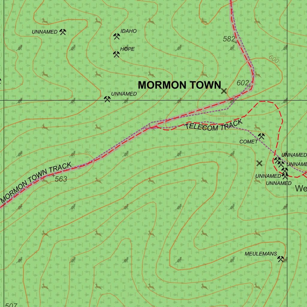 Getlost Map Walhalla (Special) Topographic Map by Getlost Maps | Avenza ...
