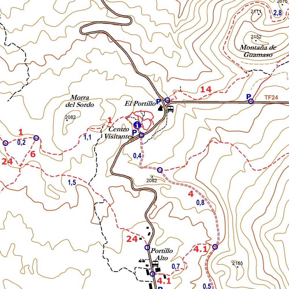 Teide National Park Map by GioVis Maps | Avenza Maps