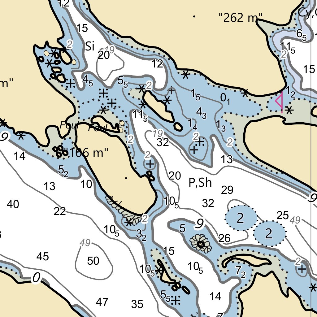 Glacier Bay - Northwest NOAA ENC Map by Glacier Bay National Park ...