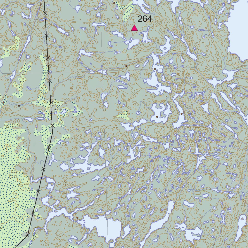 Wood Buffalo National Park of Canada Map by GoTrekkers Ltd | Avenza Maps