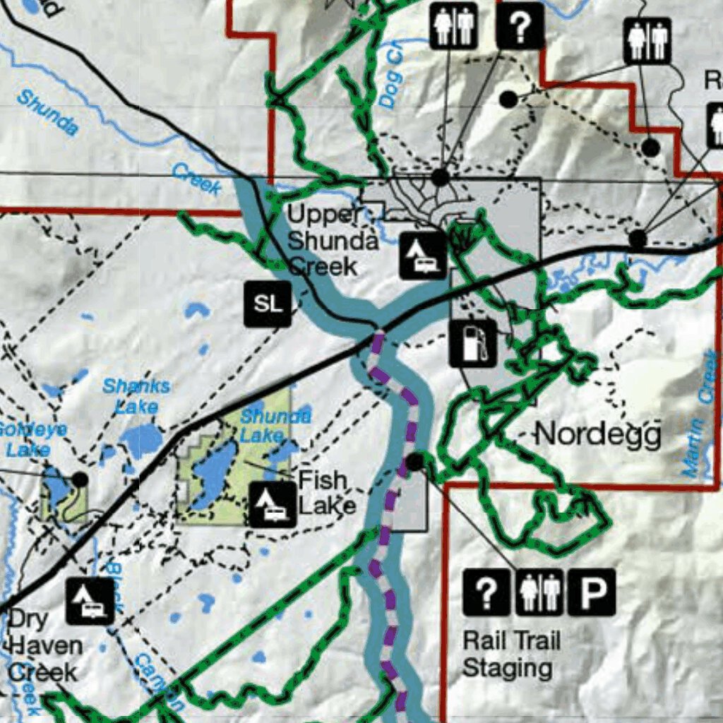 Bighorn Backcountry - Public Land Use Zone Map by Government of Alberta ...