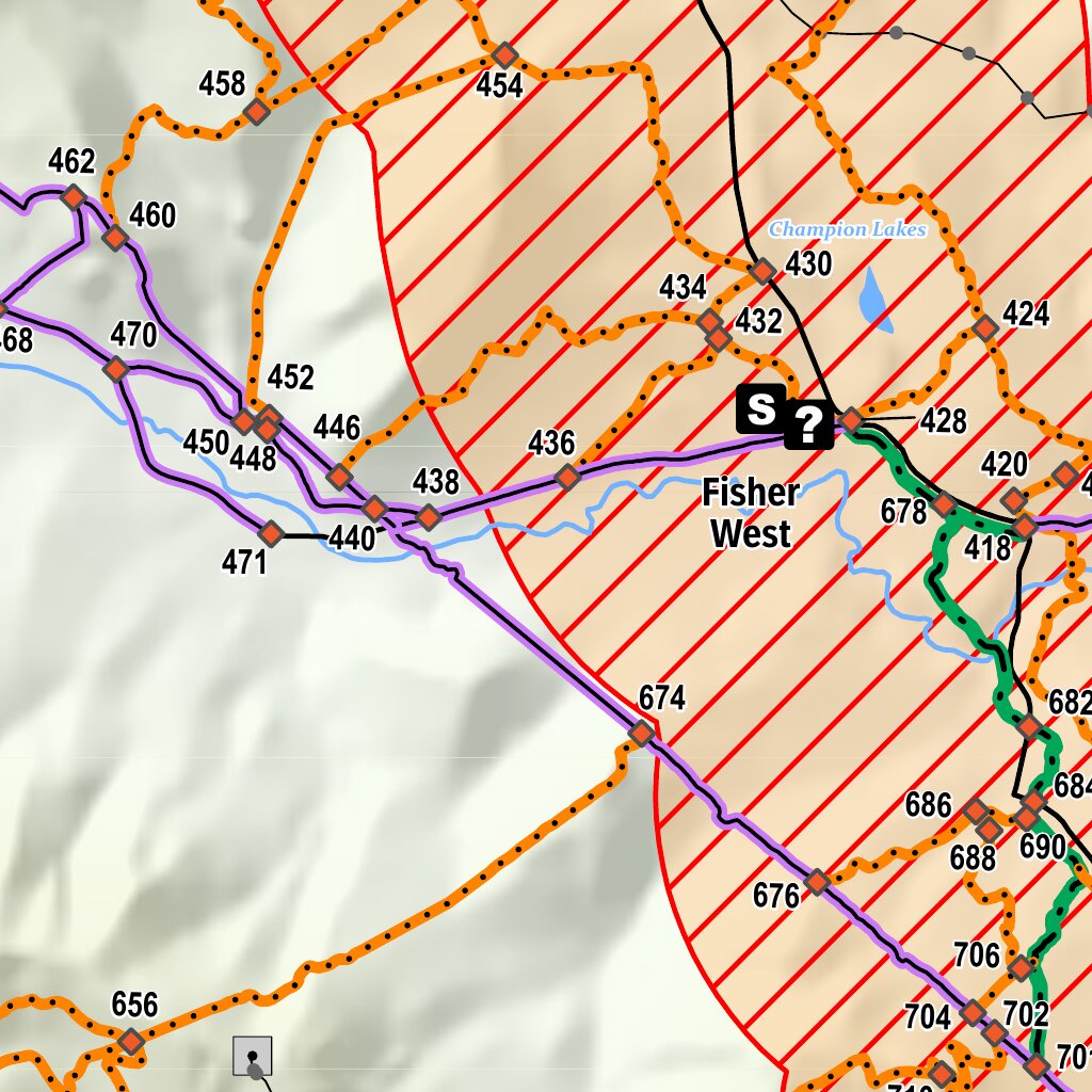 McLean Creek Public land Use Zone Map by Government of Alberta | Avenza ...