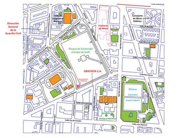 Callejero, Madrid GSA Map by GRAFINTA | Avenza Maps