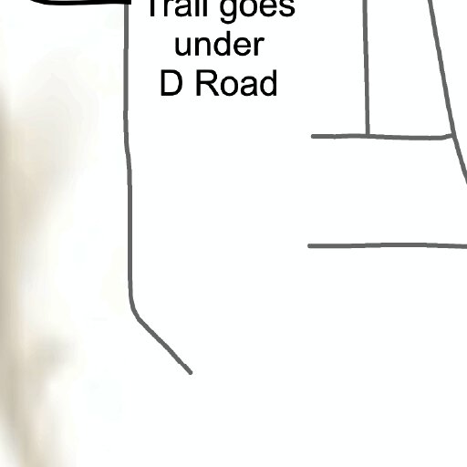 The Lunch Loops Connector Trail Map by Grand Junction, Colorado Cycling ...