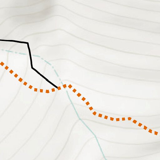 Randolph - Crescent Ridge Glade Map by Granite Backcountry Alliance ...