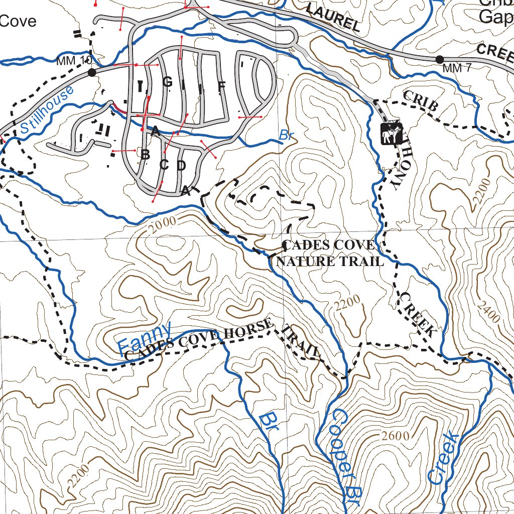NPS Cades Cove 2017 Map by Great Smoky Mountains National Park | Avenza ...