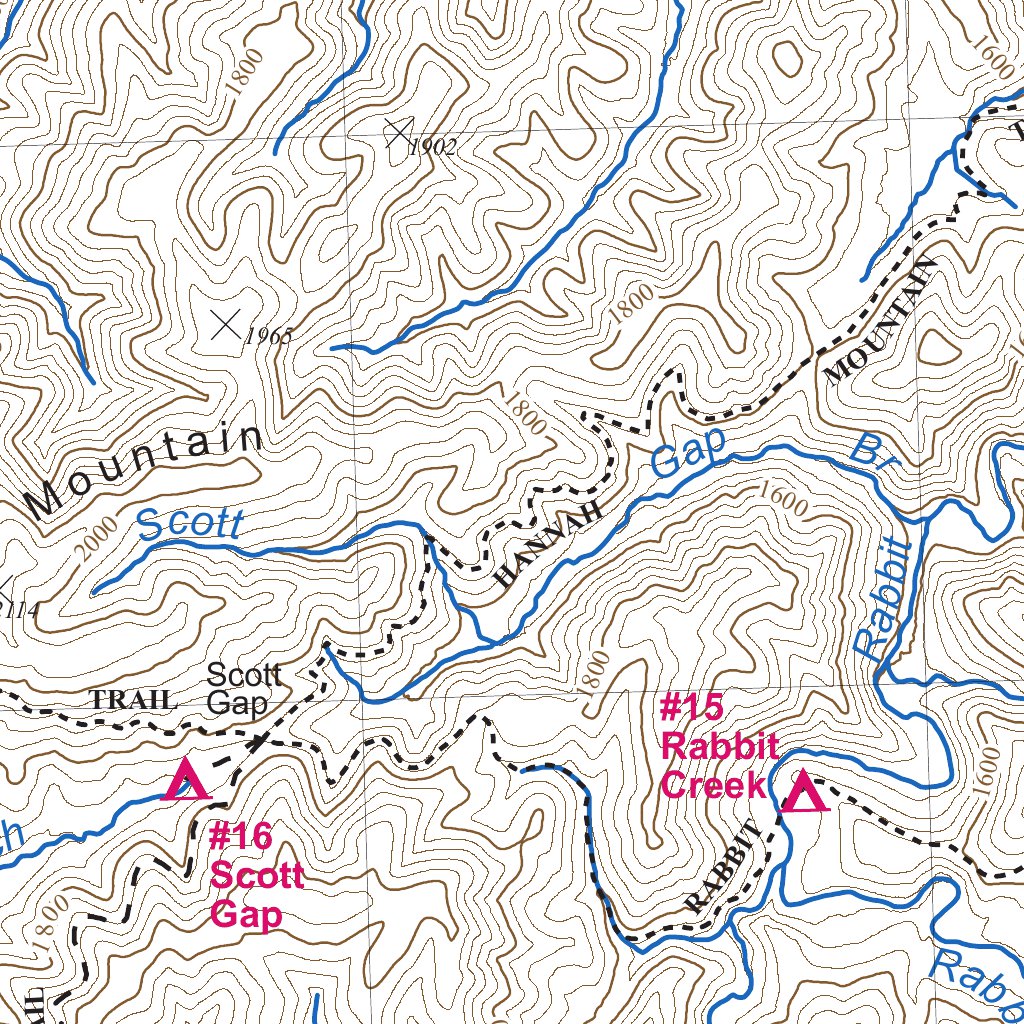 NPS Calderwood 2017 Map by Great Smoky Mountains National Park | Avenza ...
