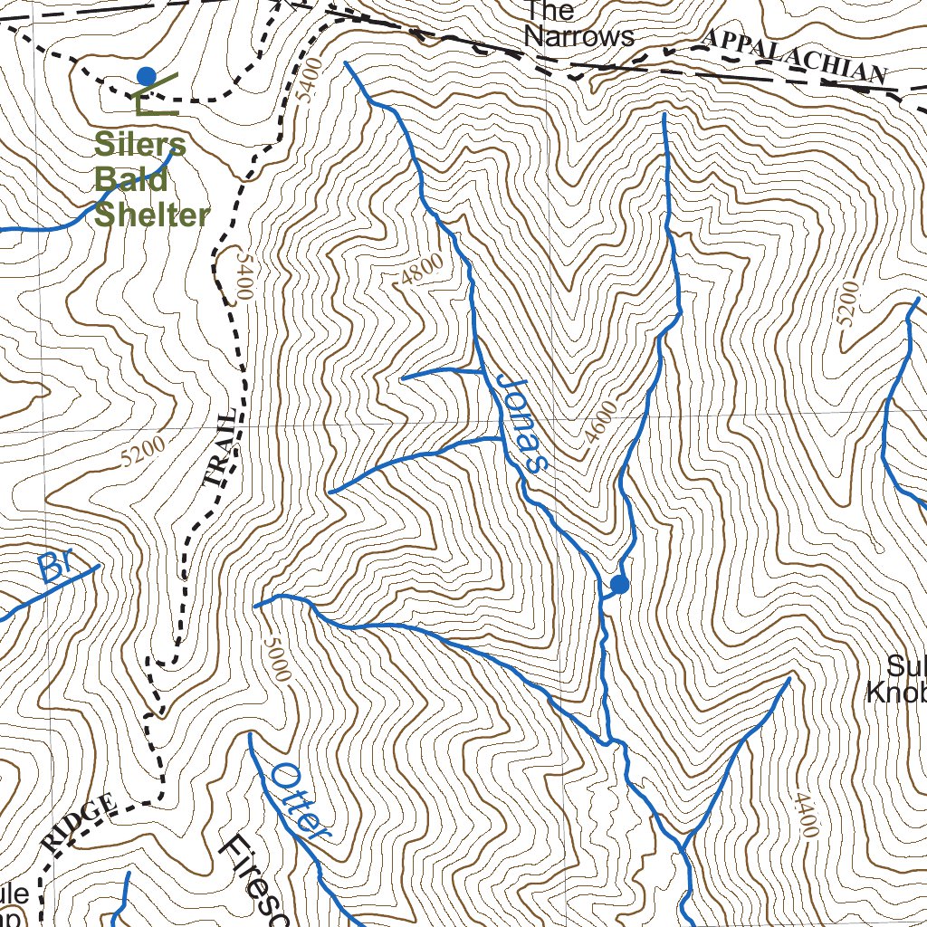 NPS Silers Bald 2017 Map by Great Smoky Mountains National Park ...