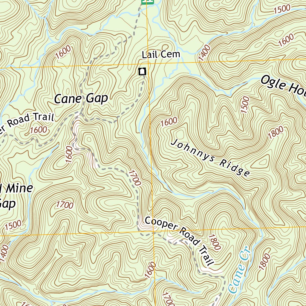 NPS/USGS 2016 Blockhouse Topographic Map by Great Smoky Mountains ...